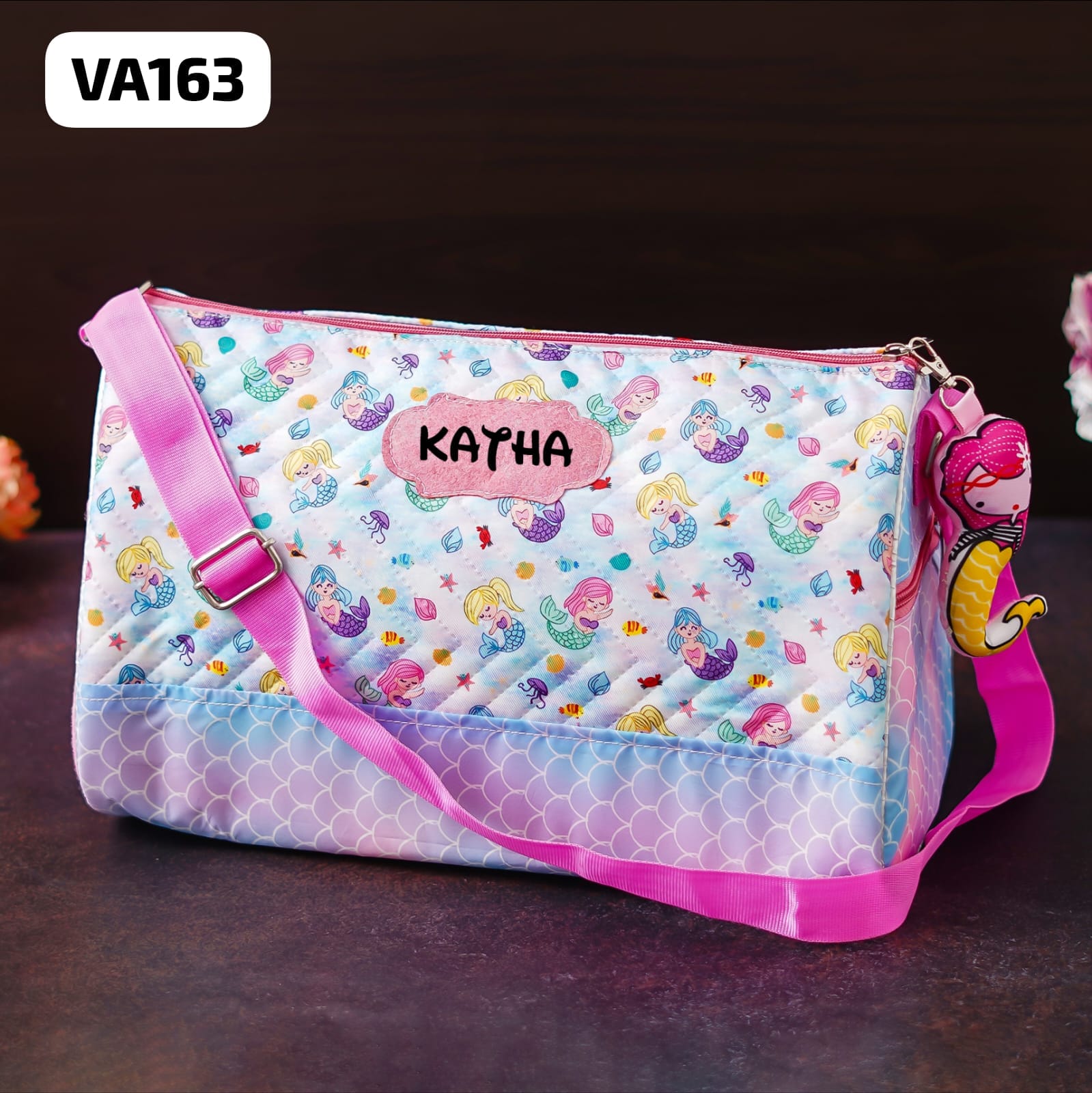 Personalised Kids Premium Duffle Bag (VA165 - VA172) - The Gifting Era